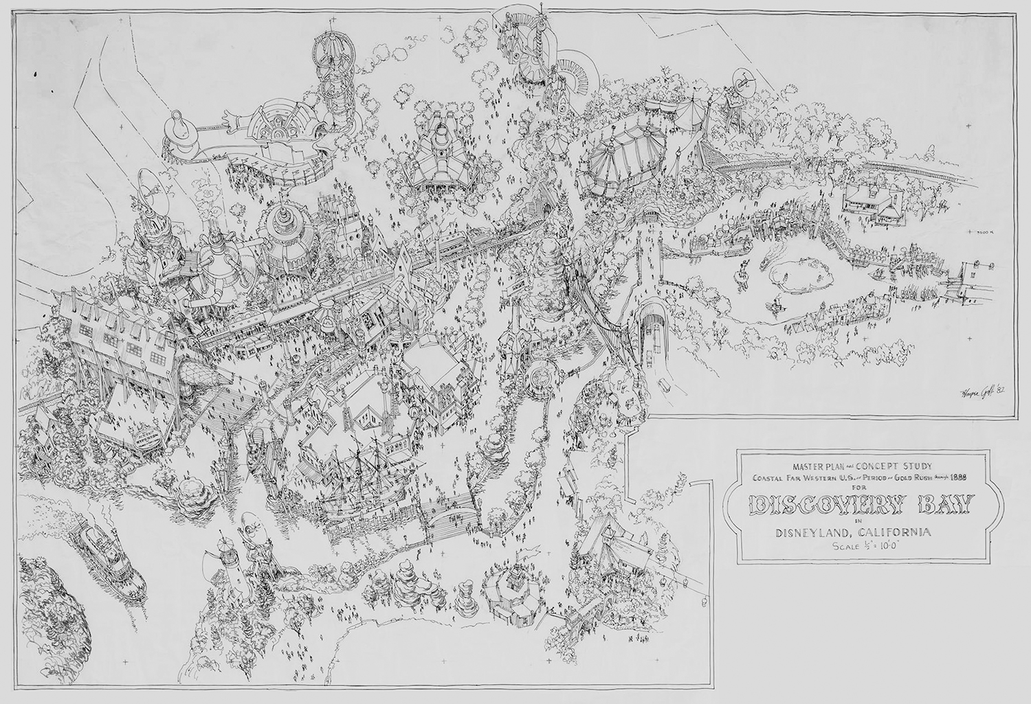 Insights and Sounds: New and Very Rare Discovery Bay Art for Disneyland