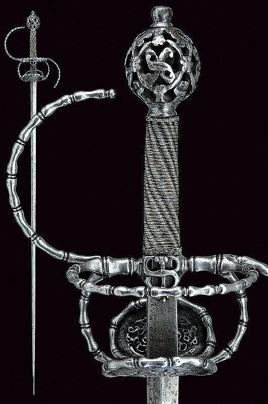 Corsair Image Database: BLADED WEAPONS - Rapier - Basic western ...