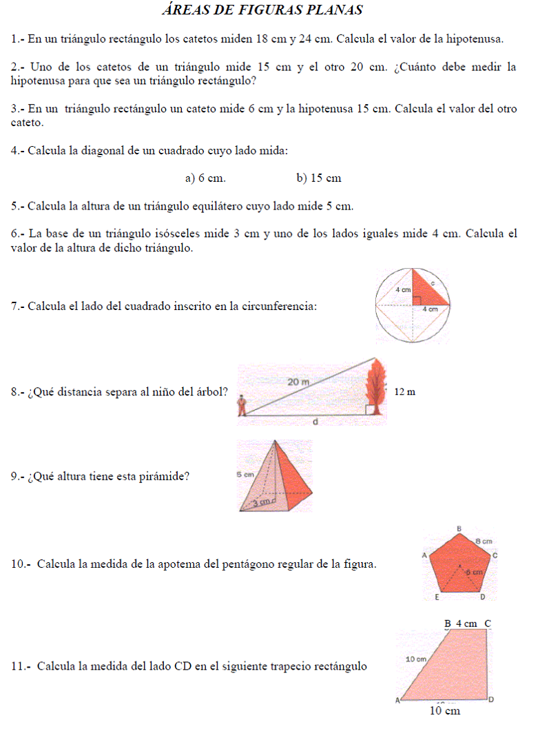 LAS MATEMÁTICAS DE 2º ESO: EJERCICIOS DE GEOMETRÍA OBLIGATORIOS ...
