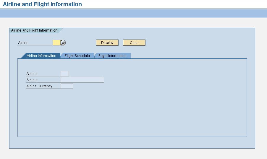 SAP ABAP 4 Tutorial: Table Controls in Tab Strip