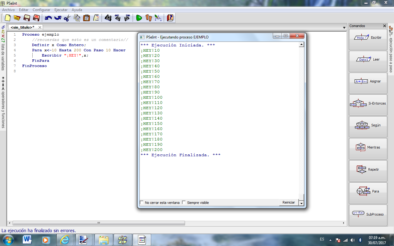 Aprende Pseint: Un resumen acerca de todo lo aprendido en el blog.