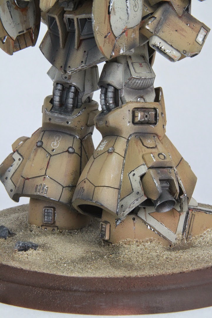 Custom Build: MG 1/100 RMS-99 Rick Dias "Desert Strike Custom"