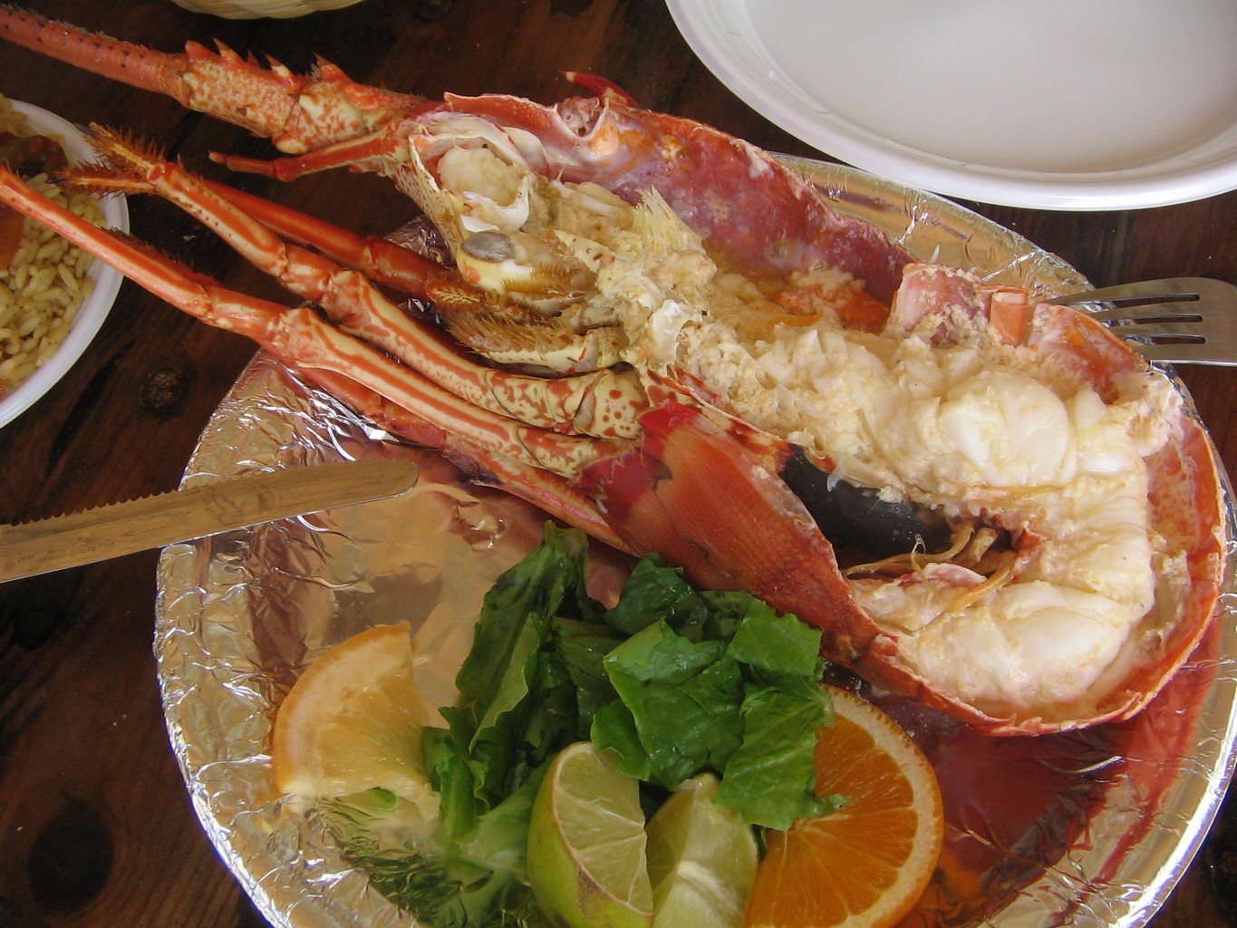 Martinique beautiful island: Langouste