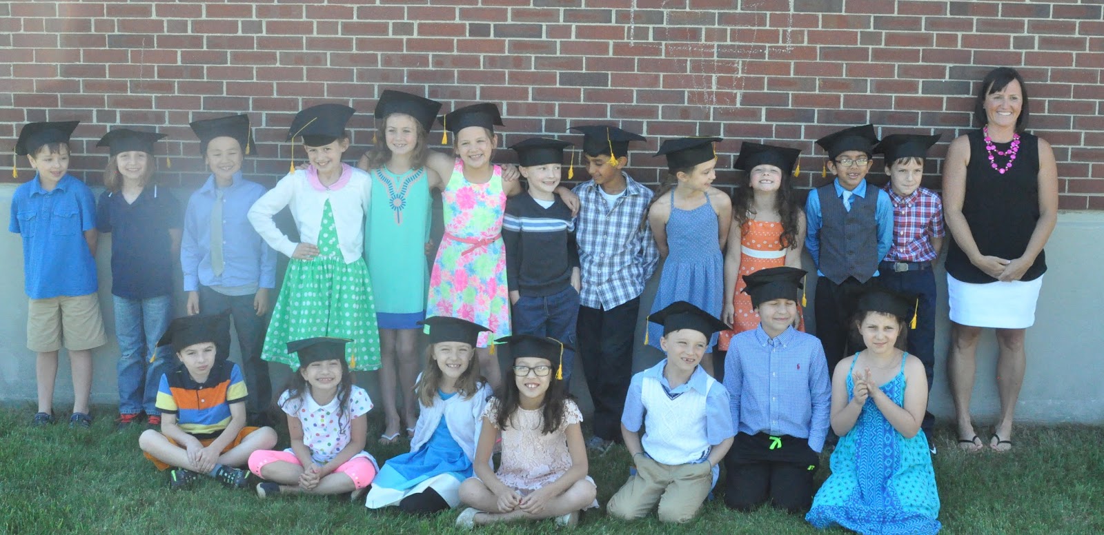 Pink Lady: Diana's 2nd Grade Graduation Ceremony