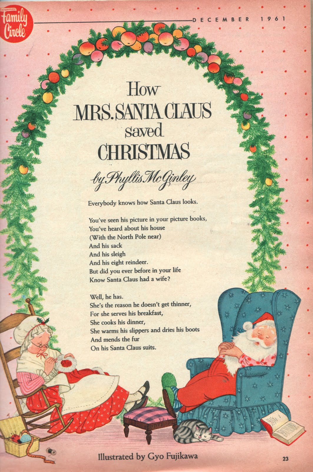 alteredartbypattie: Mrs Claus Poem