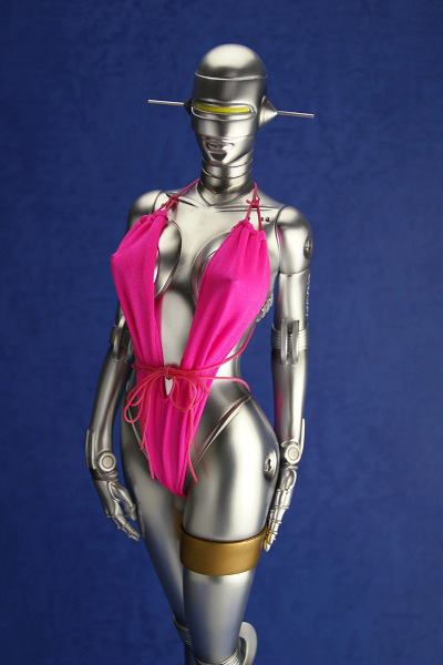 Jme ￣ε￣ Hajime Sorayama X Fantasy Figure Gallery 14 Statue Sexy Robots 001 Pink
