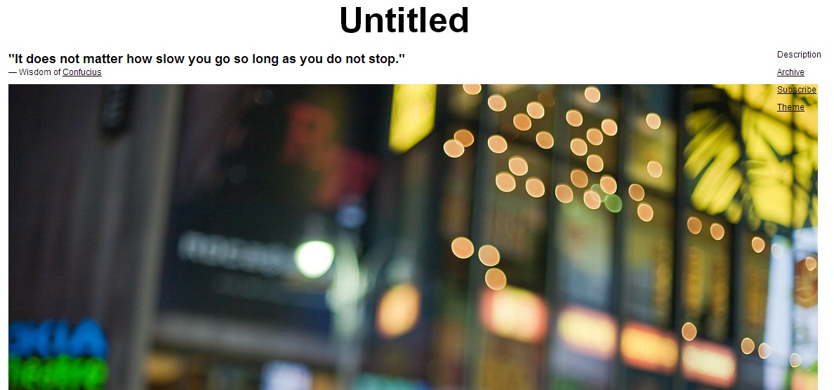 5 Best Free Tumblr Themes With Three Column Layout ~ Free Tumblr Themes