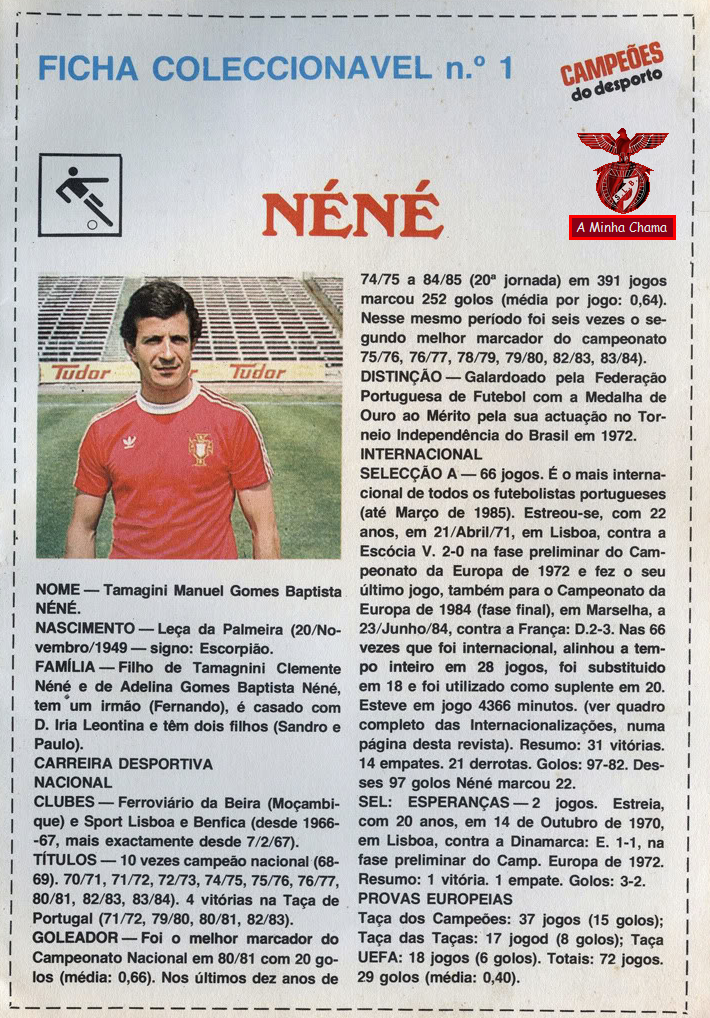 A Minha Chama: Jogadores Imortais: Néné, O Ninja!