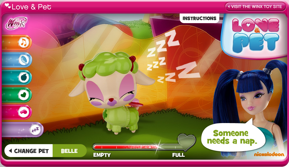 Nuevo juego Winx Club Love & Pet!! - Winx Club All