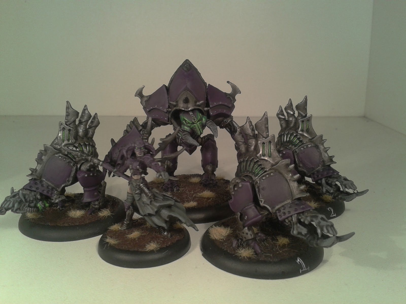 Gonders' Miniature Painting: The Nightmare Empire, Warmachine Cryx.