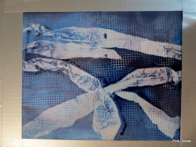 Julie Stocker Quilts at Pink Doxies: Deconstructed Screen Printing ...