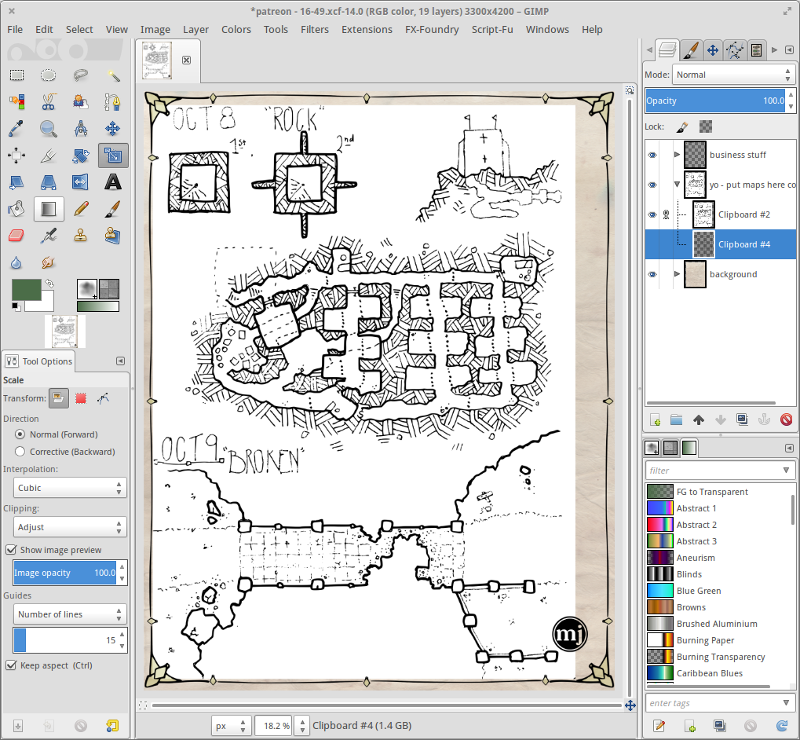 msjx: How to go from paper to digital, or, How I make maps