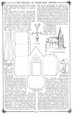 Plush Possum Studio: Family Fun Project: A Church Model Out of Paper