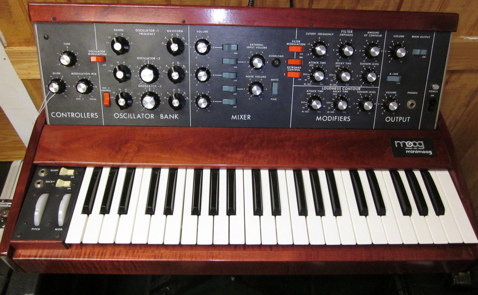 MATRIXSYNTH: Vintage'70s Moog Minimoog SN 5511
