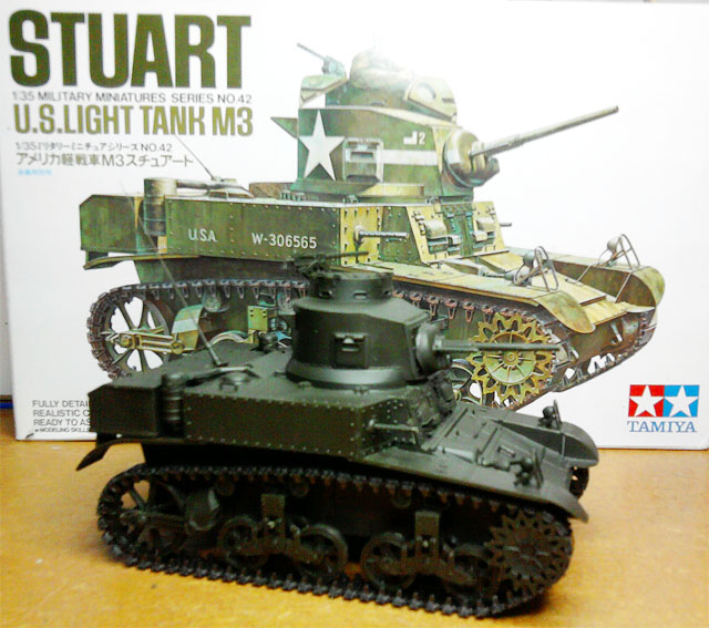 PlastiBR - Plastimodelismo Brasil: U.S Light Tank M3 Stuart - Tamiya 1/35