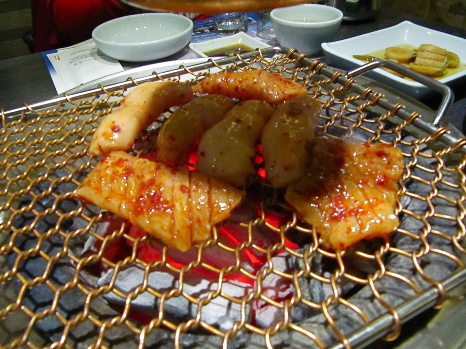 The View From Over Here: 연타발 YeonTaBal: Yang and Daechang (Cow Stomach ...