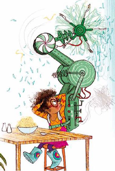 Q: Izzy’s inventions are certainly wild! If you could invent anything ...