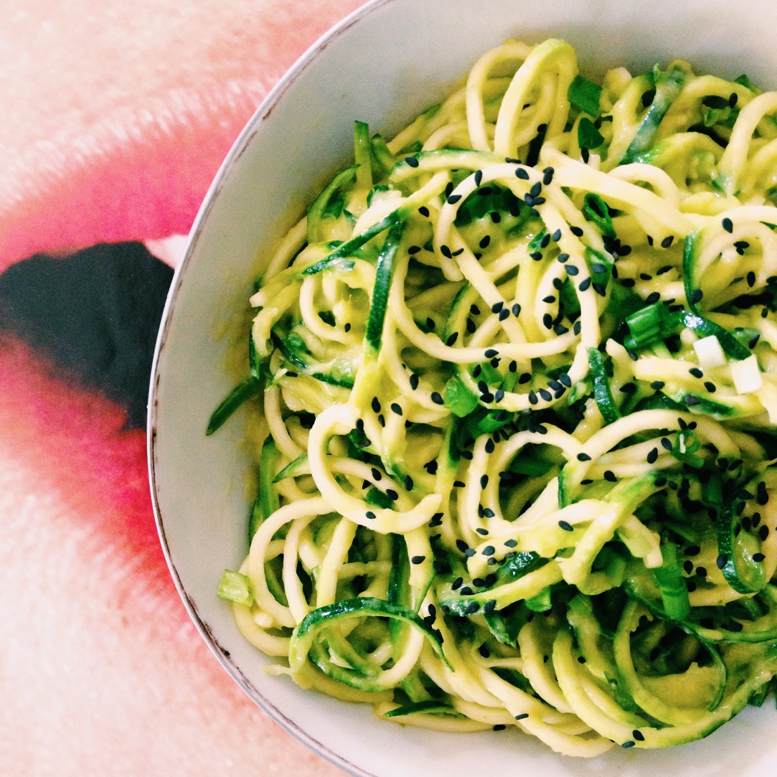 Życie roślinne: Witariańskie spaghetti z cukinii
