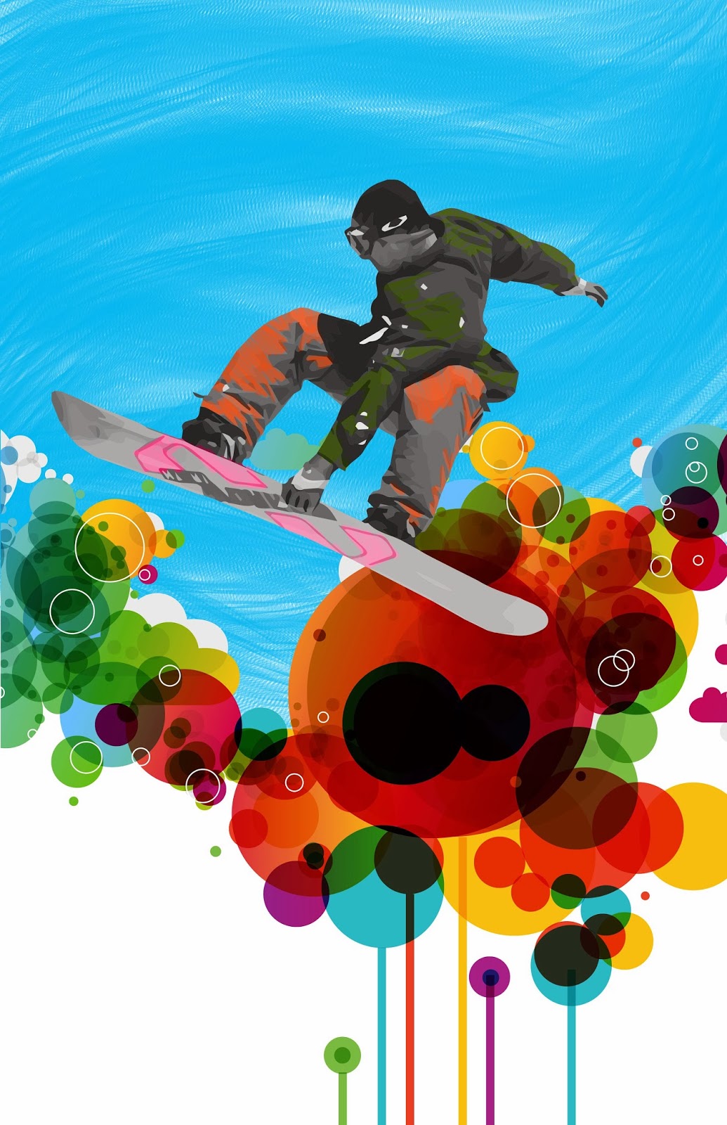 Ramon Mejia Jr.: Snowboard Graphic WIP
