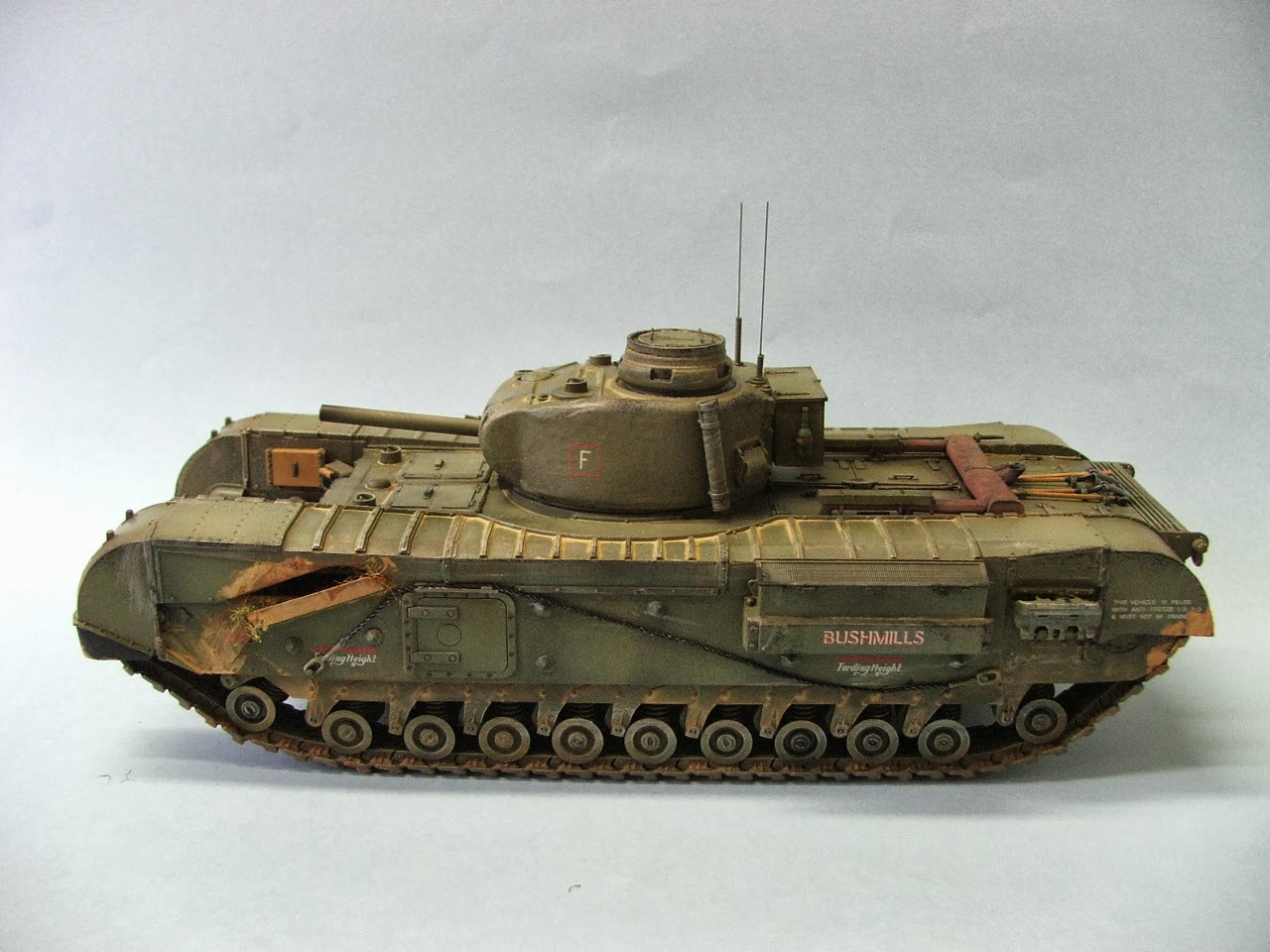 Panzerserra Bunker- Military Scale Models in 1/35 scale: Churchill Mk ...
