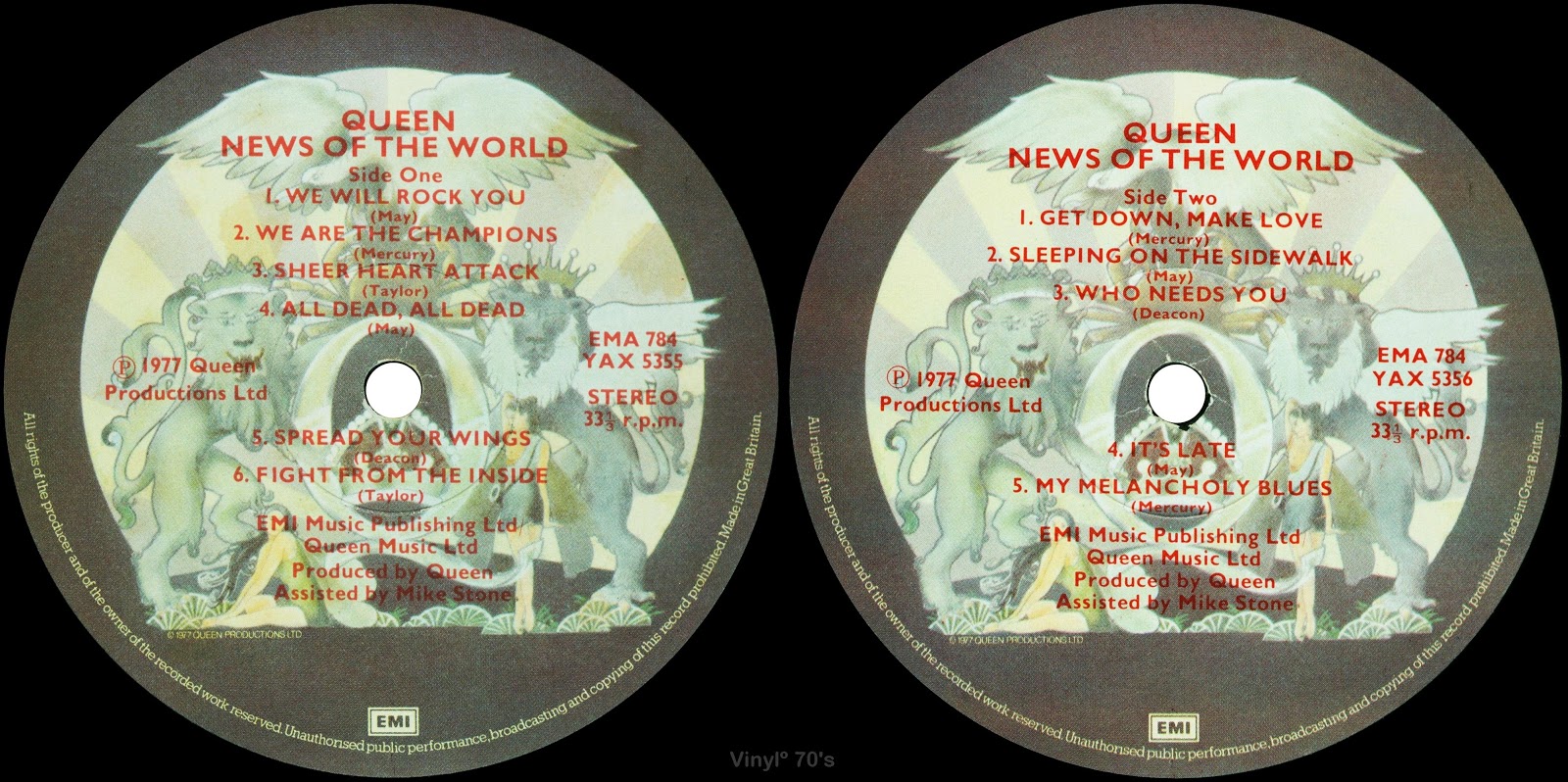 1977 News Of The World - Queen - Rockronología