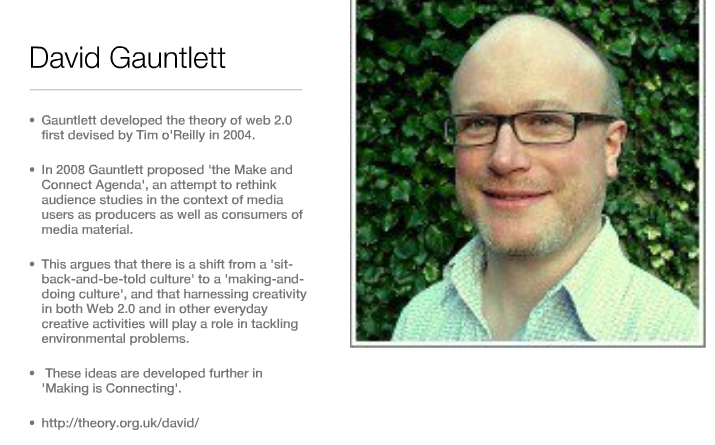 Media in the Online Age: David Gauntlett - Audience Power?