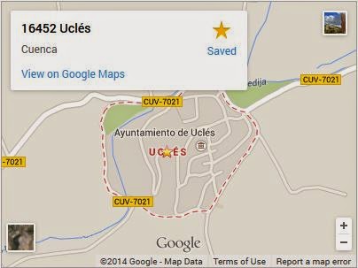 Localizacion y Servicios en Uclés