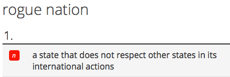 jobsanger: U.S. Is Well Down The Road To Becoming A Rogue Nation