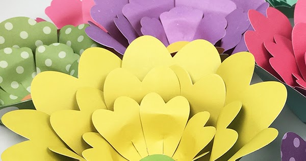 Summer Kid Craft: DIY 3D Flowers | Jen Gallacher