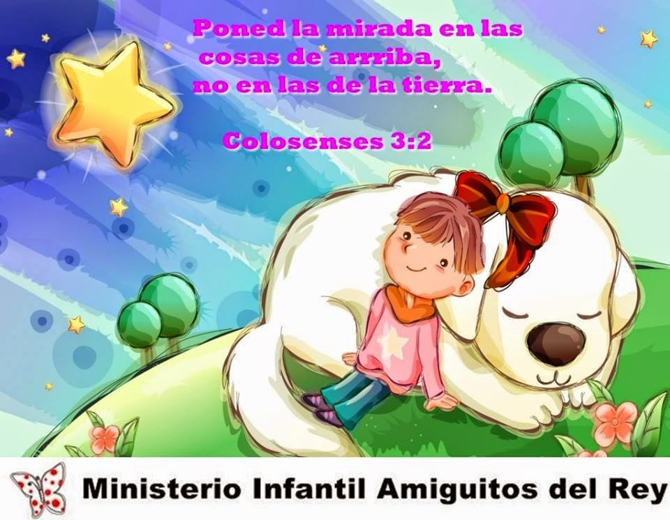 Versiculos Biblicos con dibujos animados.