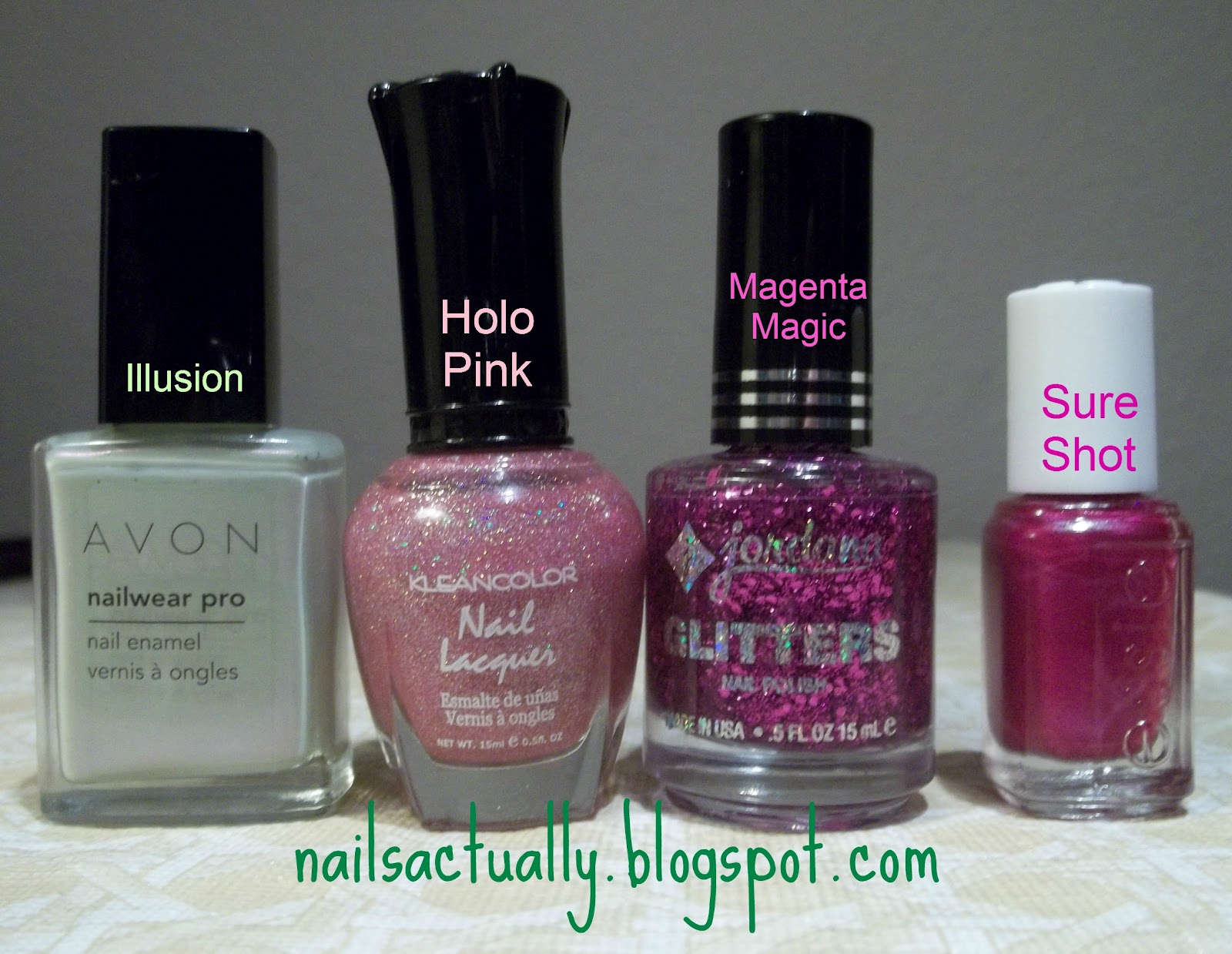 Nails Actually: Illusive Glitter Fun Nails