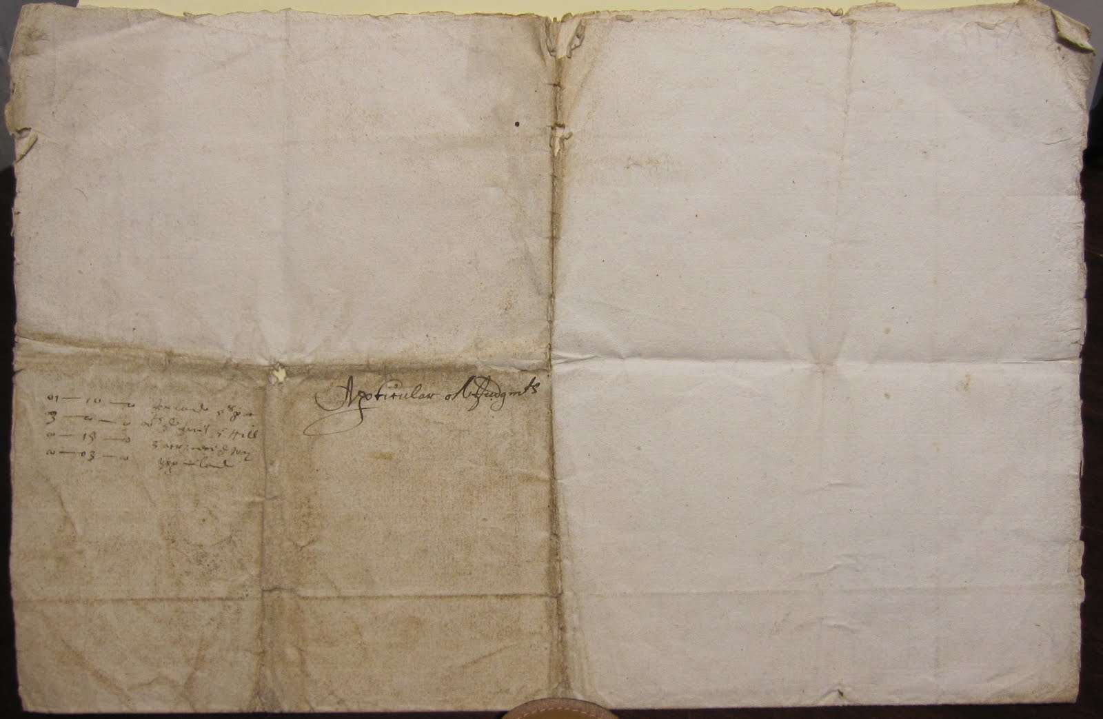 MCRS Rare Books Blog: A document for teaching/practicing English ...