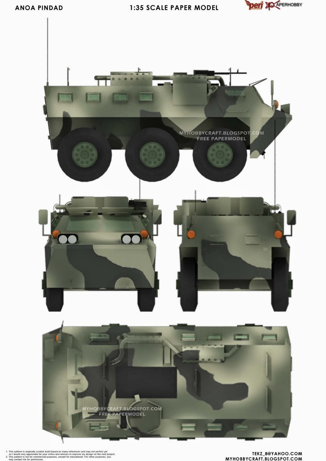Dunia Militer Etc: Pindad APS-3 ANOA - Indonesia