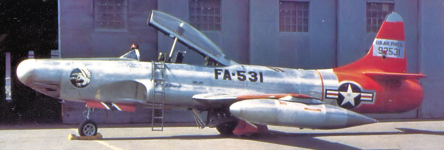 Tailhook Topics Drafts: Lockheed P/F-80 Shooting Star Tip Tanks