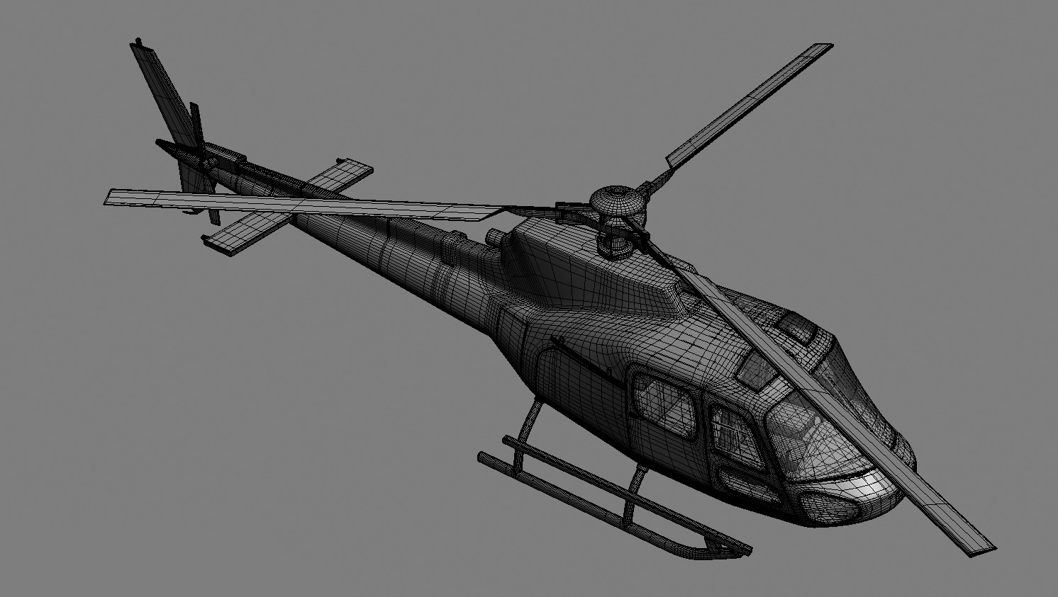 3dthings: Eurocopter AS350