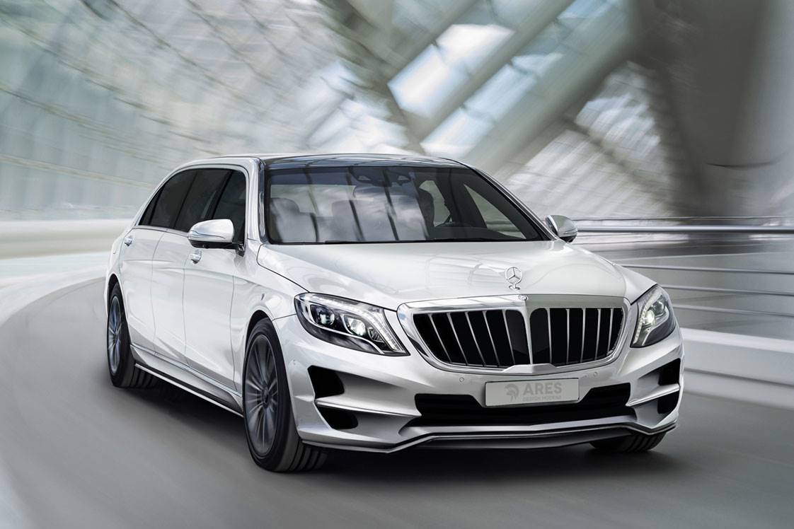 Mercedes-Benz V222 S-Class Pullman by Ares Design | BENZTUNING