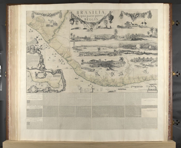 Atlasul Klencke (1660) - printre cele mai mari cărţi din lume - poate ...