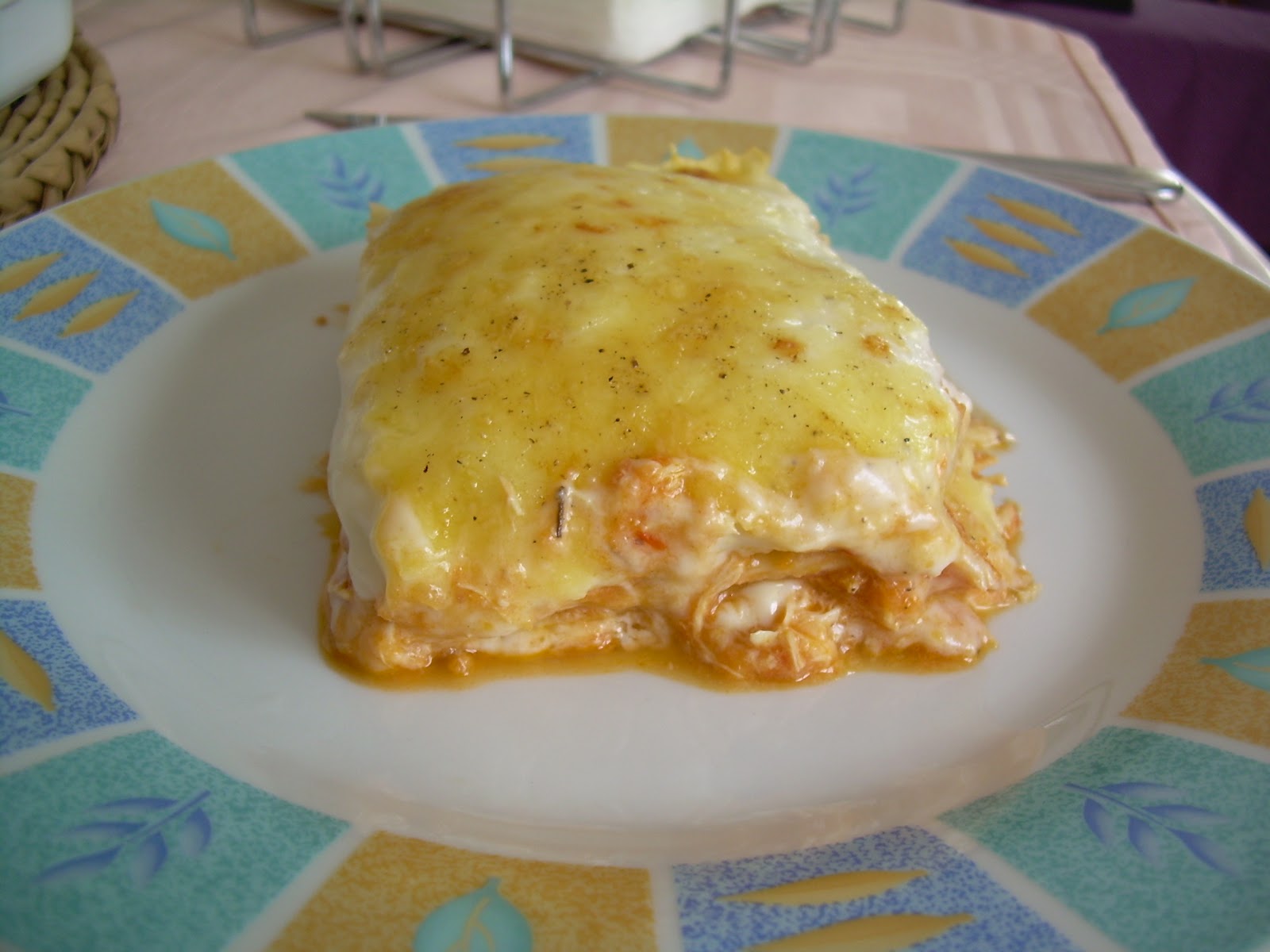 Una bruja en casa: Lasagna de pollo