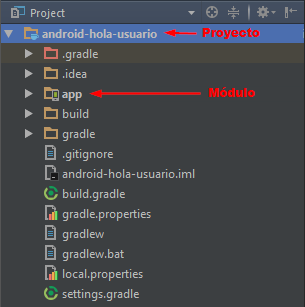 Estructura de Proyectos Android ~ Android Studio