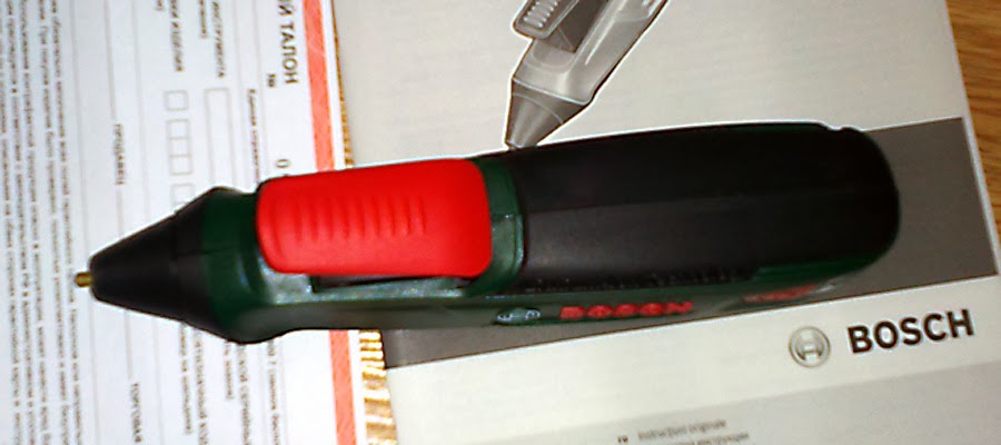 Аккумуляторный пистолет для термоклея Bosch Glue Pen | Ремонт своими ...
