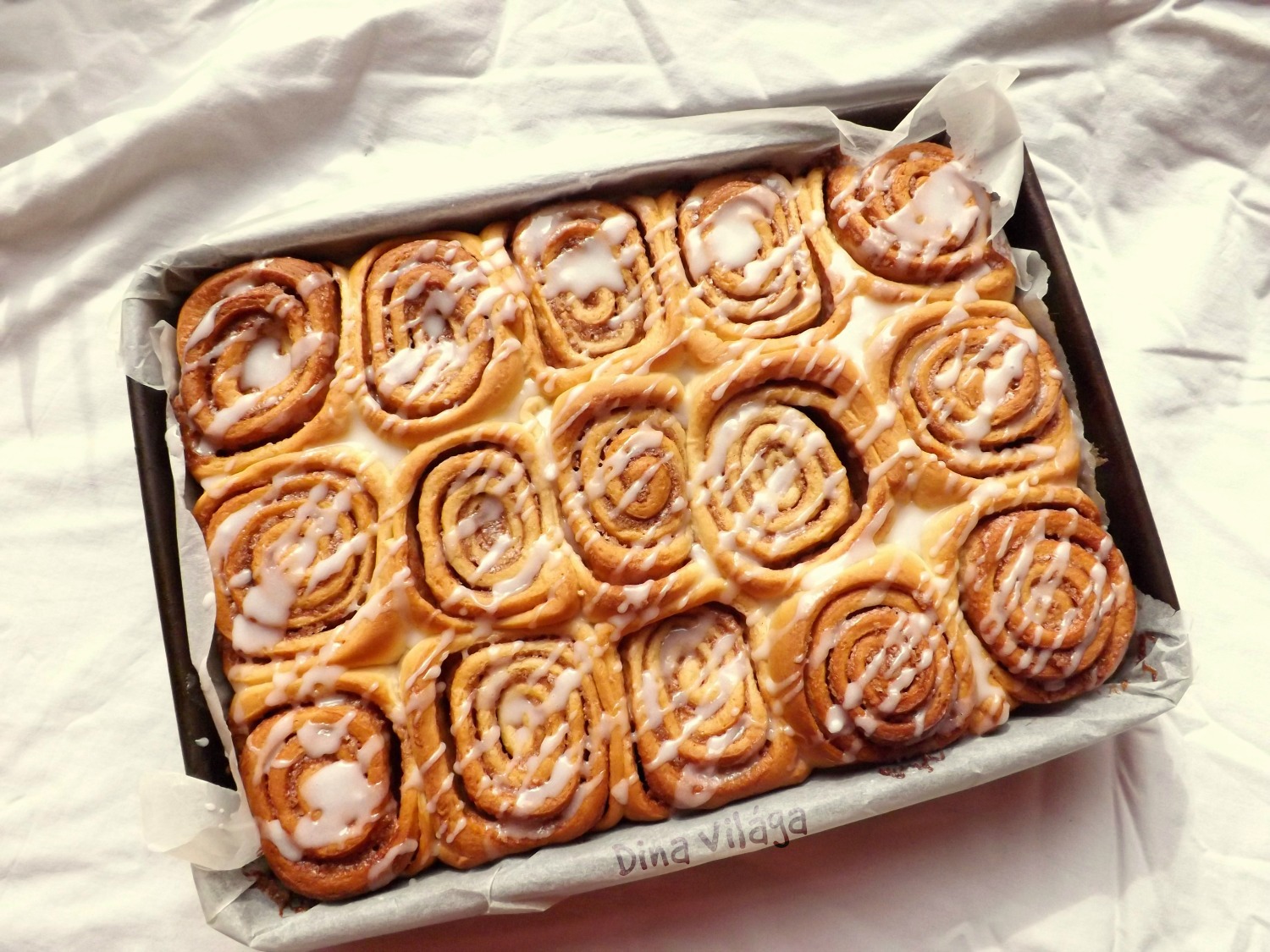 Amerikai fahéjas csiga, vagyis Cinnaroll / Cinnaroll, cinnamon roll cake