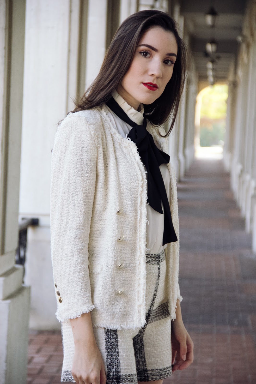 White tweed | Carolina Pinglo