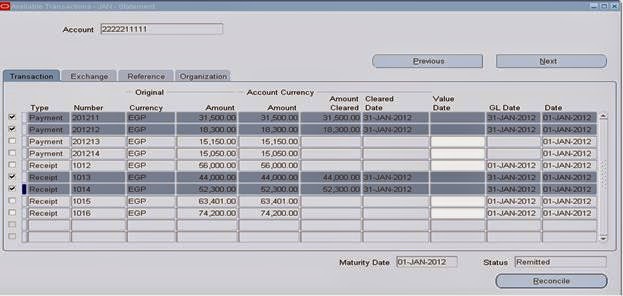 Oracle Applications: Oracle R12 Cash Management