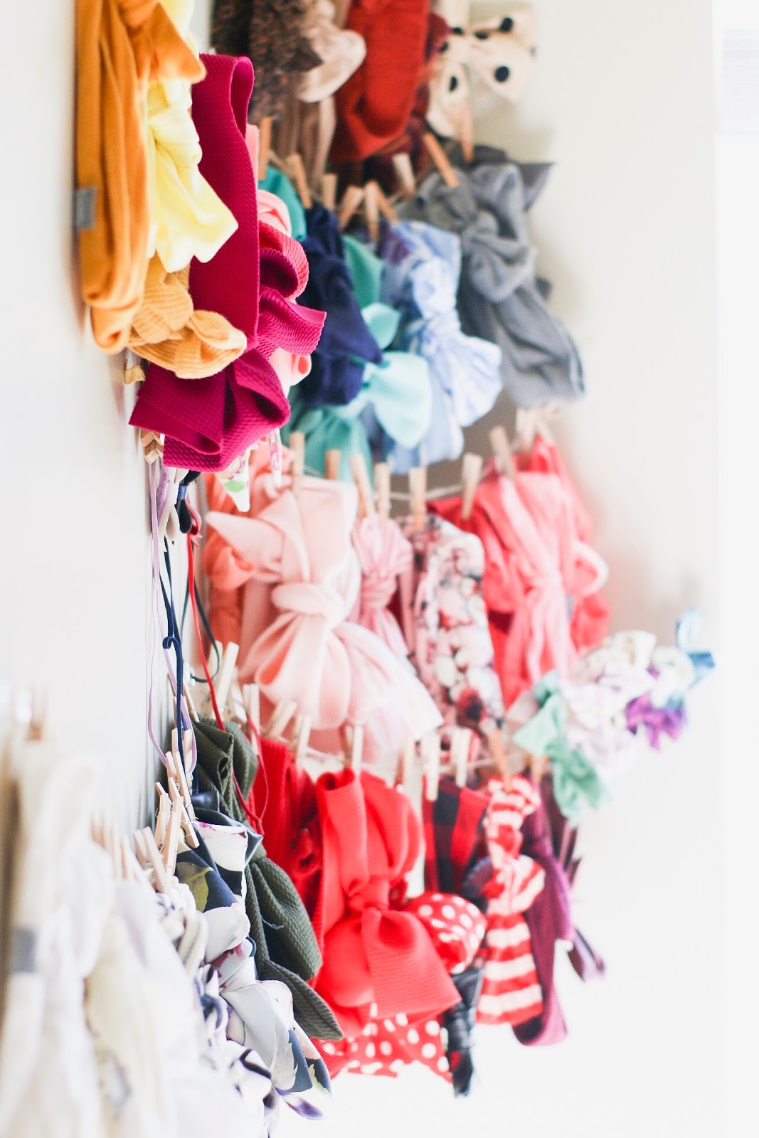 Our Bow Collection & How We Organize Them - The Palmers