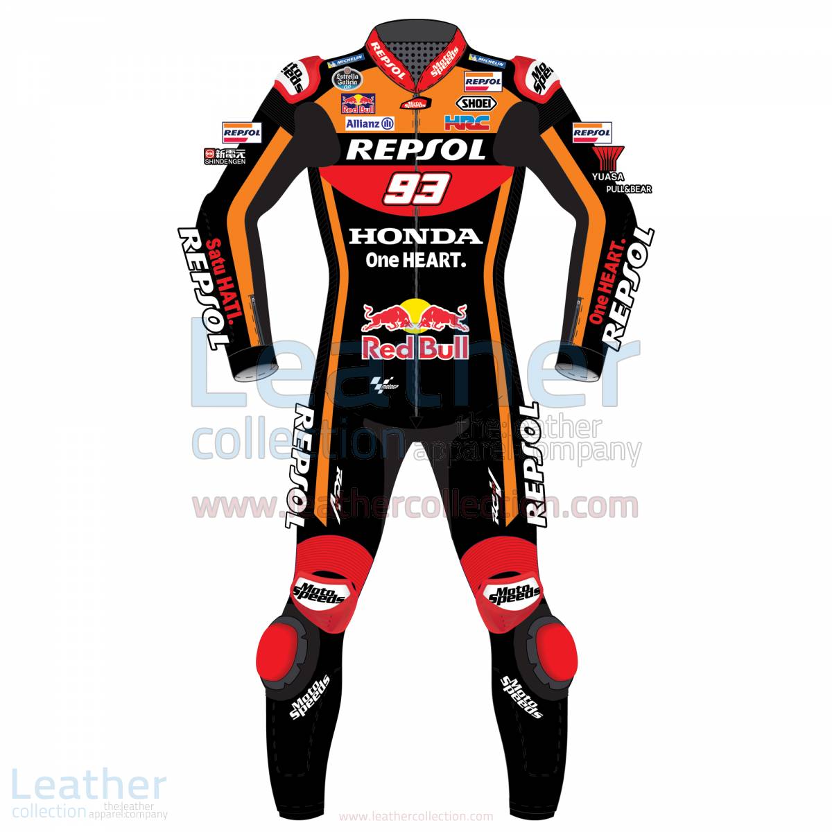 Marc Marquez 93 Honda Repsol Black Suit 2017 - Racing Duke
