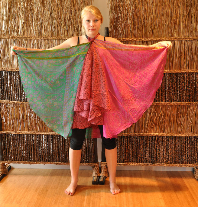 Adventures with Mexicali Blues: Magic Wrap Skirt Style Tutorial: Jungle ...