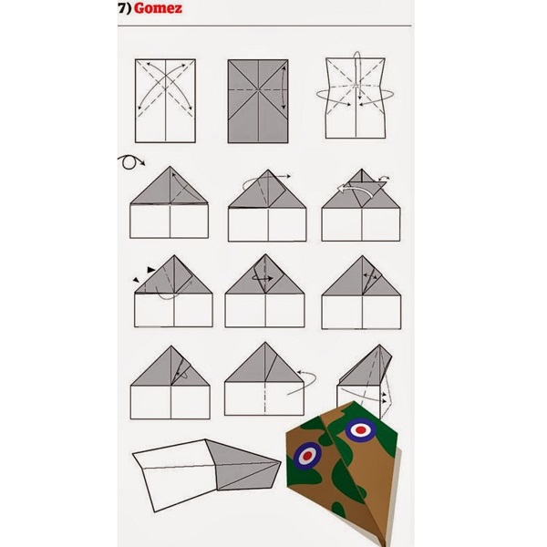 12 Cách Gấp Máy Bay Giấy - Tự làm