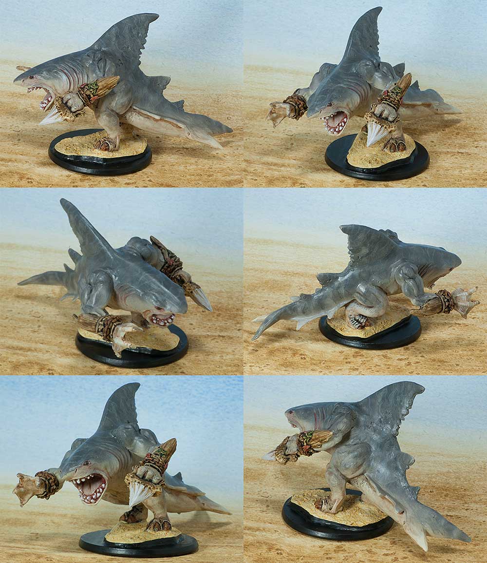 FitzBones II: Shark Man - Show Off: Painting - Reaper Message Board