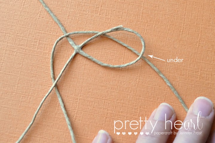 How to tie a twine sailors knot - Papercraft by Jennifer Frost