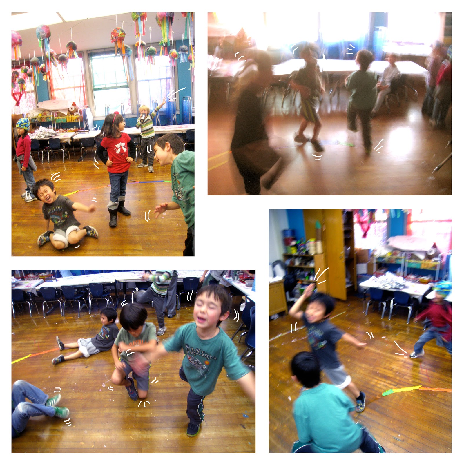 We-Make-Marks: WE-ARE-DANCE-MACHINES and WE-SET-THE-STAGE